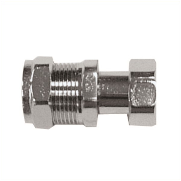 64EP321080 | EP COMPRESSION TAP CONNECTOR STRAIGHT CHROME 15mm x 1/2in ...