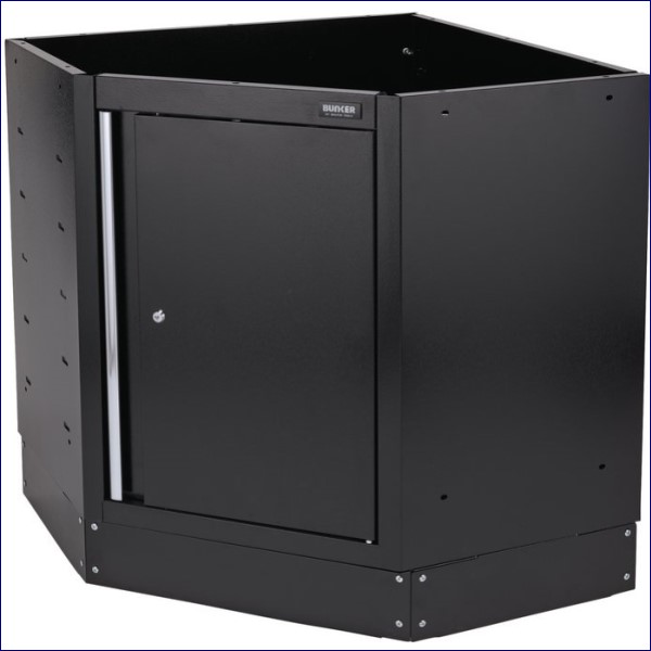 DR33199 | DRAPER BUNKER® Modular Corner Floor Cabinet, 865mm - S10 Supplies