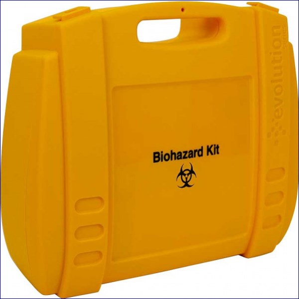FAC996 | EVOLUTION EMPTY YELLOW BIOHAZARD CASE LARGE - S10 Supplies