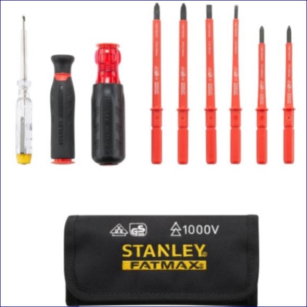 ZZSTA066426 | STANLEY VDE MULTI-BIT SCREWDRIVER SET 10 PIECE - S10 Supplies