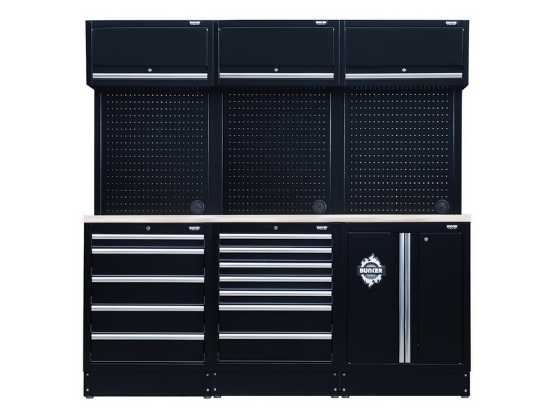 DR04415 | DRAPER BUNKER® Modular Storage Combo with Stainless Steel ...
