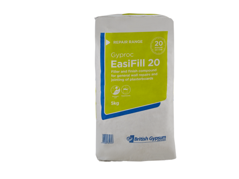 06GYP20 | BRITISH GYPROC EASI-FILL 20 5kg FILLER - S10 Supplies