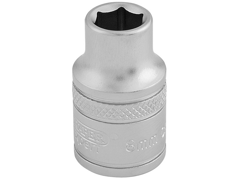DR16533 | DRAPER 6 Point Metric Socket, 3/8" Sq. Dr., 8mm - S10 Supplies