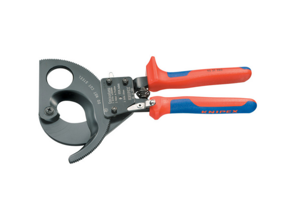 DR18557 | DRAPER Knipex 95 31 280 Ratchet Action Cable Cutter, 280mm ...