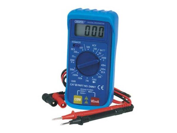 DR52320 | DRAPER 16 Function Digital Multimeter - S10 Supplies