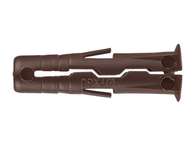 13RWR-C1-UNO-7-700 | Rawlplug 7mm Brown Uno Plugs Jar 700pc | S10 Supplies