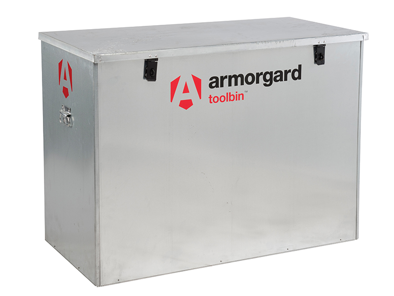ARMGB3 | Armorgard ToolBin Galvanised Storage Box 1165 x 560 x 860mm ...