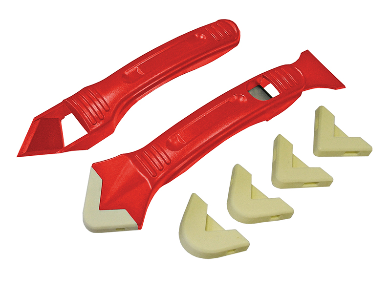 FAITLSILKIT | Faithfull Silicone Scraper Kit Two Piece - S10 Supplies