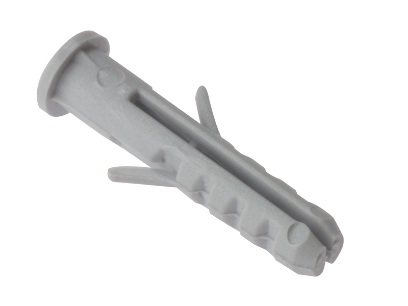 FORRMD840M | ForgeFix Nylon Wall Plug Rimmed M8 x 40mm Bag 100 - S10 ...