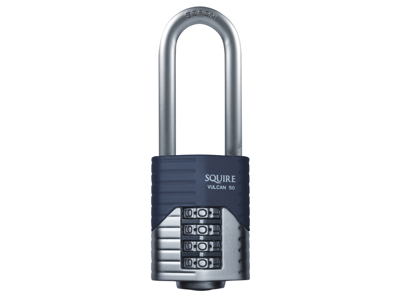 HSQVC40LS | Squire Vulcan Long Boron Shackle Combination Padlock 40mm ...