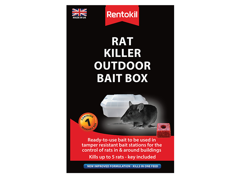 RKLPSR71 | Rentokil Rat Killer Outdoor Bait Box - S10 Supplies