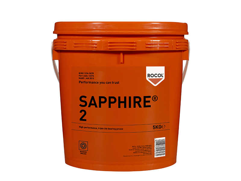 ROC12176 | ROCOL SAPPHIRE® 2 Bearing Grease Tub 5kg - S10 Supplies
