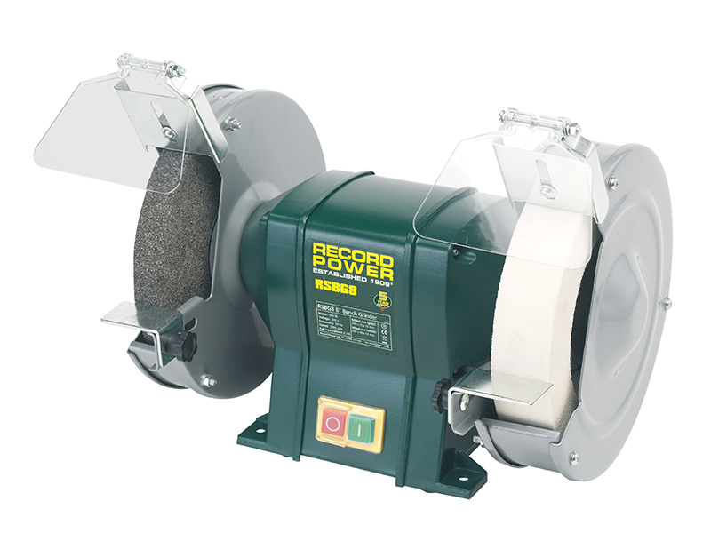 RPTRPBG8 | Record Power RSBG8 200mm (8in) Bench Grinder 550W 240V - S10 ...