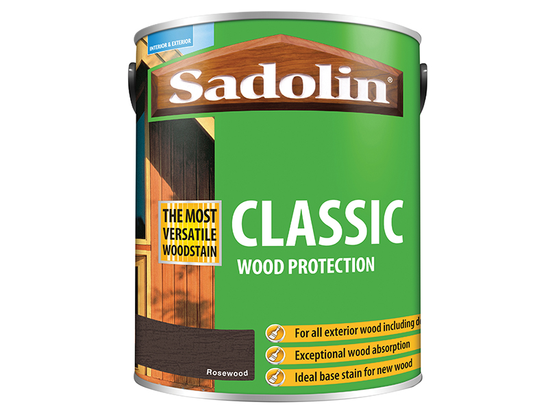 SAD5028489 | Sadolin Classic Wood Protection Rosewood 5 litre - S10 ...