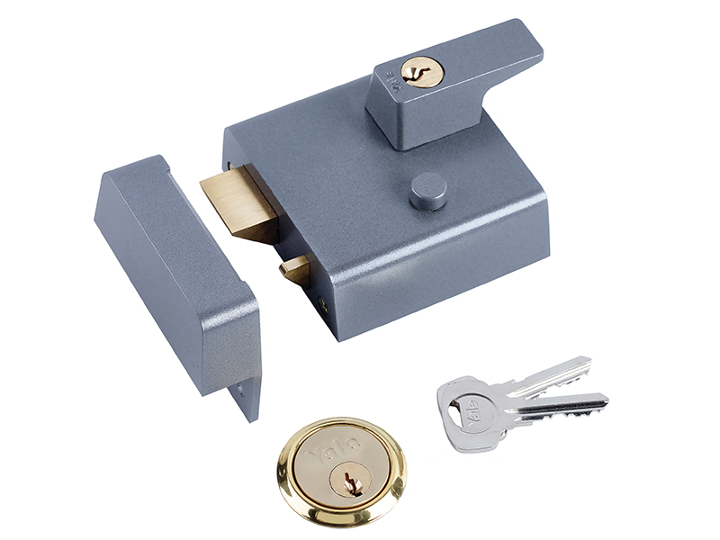 YALP1DMGPB | Yale Locks P1 Double Security Nightlatch 60mm Backset DMG ...