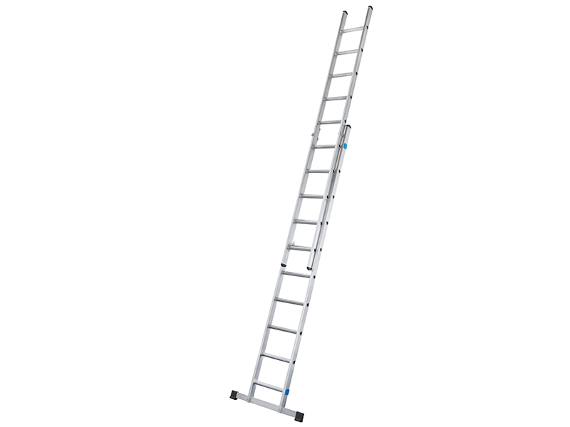 ZAR44822 | Zarges Double Extension Ladder with Stabiliser Bar 2-Part D ...