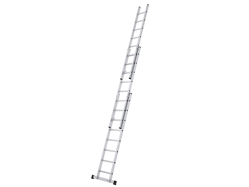 ZAR44852 | Zarges Everest 3DE 3-Part Extension Ladder D-Rungs 3 x 10 ...