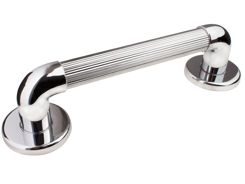 43EUR32181 | EUROSHOWERS PLASTIC FLUTED GRAB RAIL CHROME 18in/45cm ...