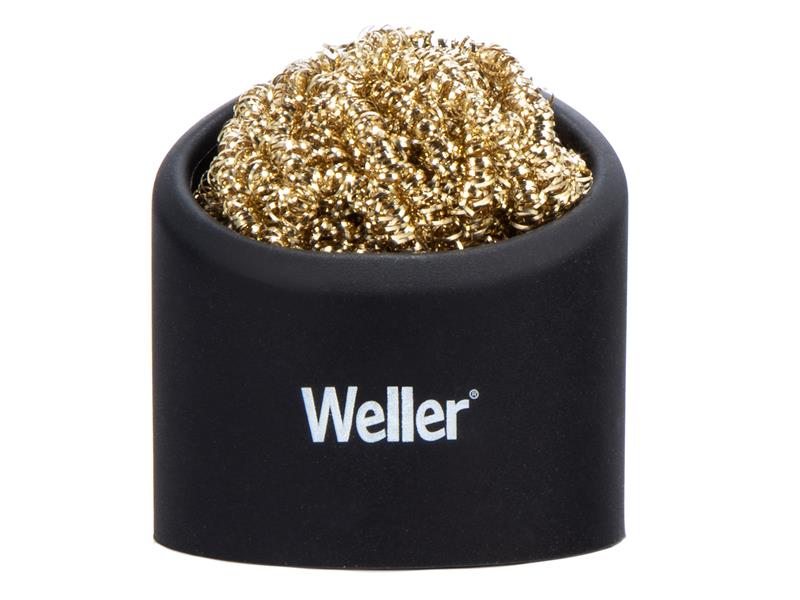 WELACCBSH | Weller Brass Wire Sponge Cleaner with Holder - S10 Supplies