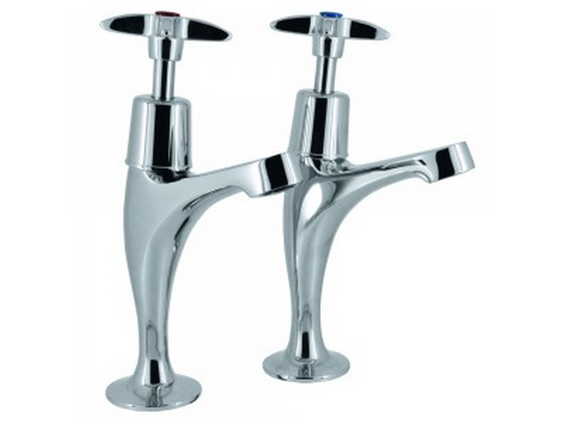 MFBAX700C | MASTERFLOW BASE CROSSHEAD HIGHNECK PILLAR TAPS CHROME (PAIR ...