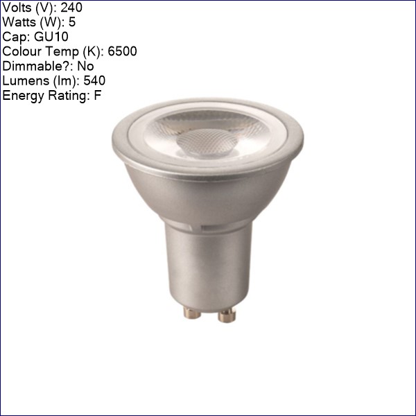 B60619 | BELL 5W LED Halo Elite GU10 - 6500K - S10 Supplies