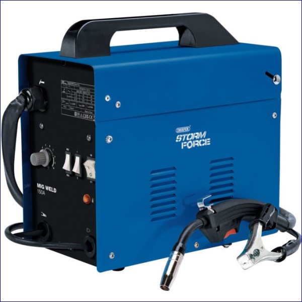 DR70050 | DRAPER Draper Storm Force® Gasless MIG Welder, 150A - S10 ...