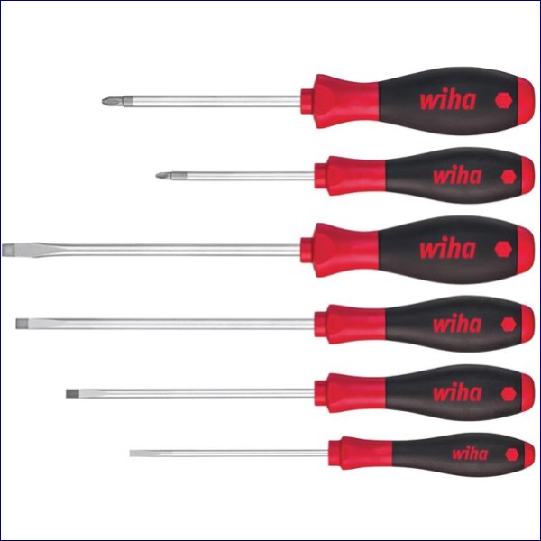 WHA07153 | SOFTFINISH SL/PZ SCREWDRIVER SET, 6 PIECE - S10 Supplies