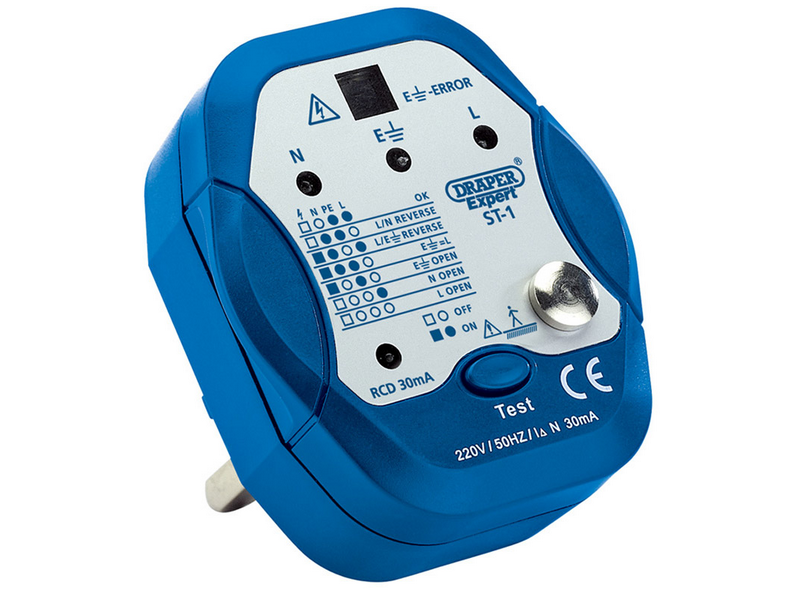 DR22278 | DRAPER Draper Expert Socket Tester, 13A - S10 Supplies