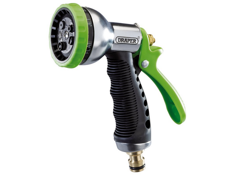 DR25342 | DRAPER 7 Pattern Aluminium Spray Gun - S10 Supplies