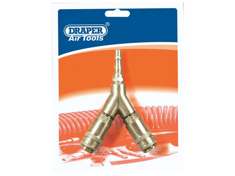 DR25855 | DRAPER PCL Twin Standard Coupling, 2 x Male Couplings, 1 x ...