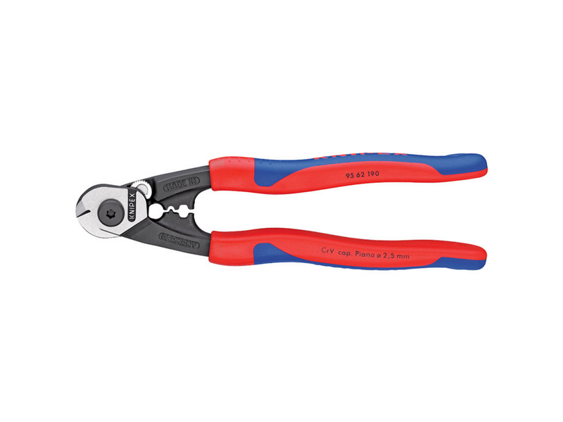 DR36142 | DRAPER Knipex 95 62 190 Forged Wire Rope Cutters with Heavy ...
