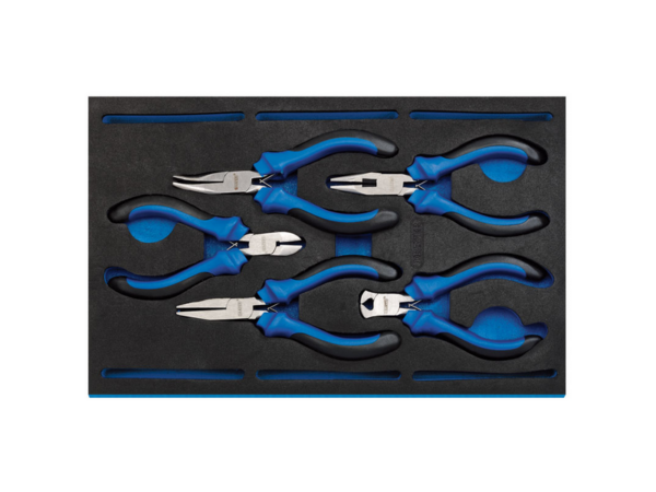 DR63215 | DRAPER Precision Plier Set in 1/4 Drawer EVA Insert Tray (5 ...