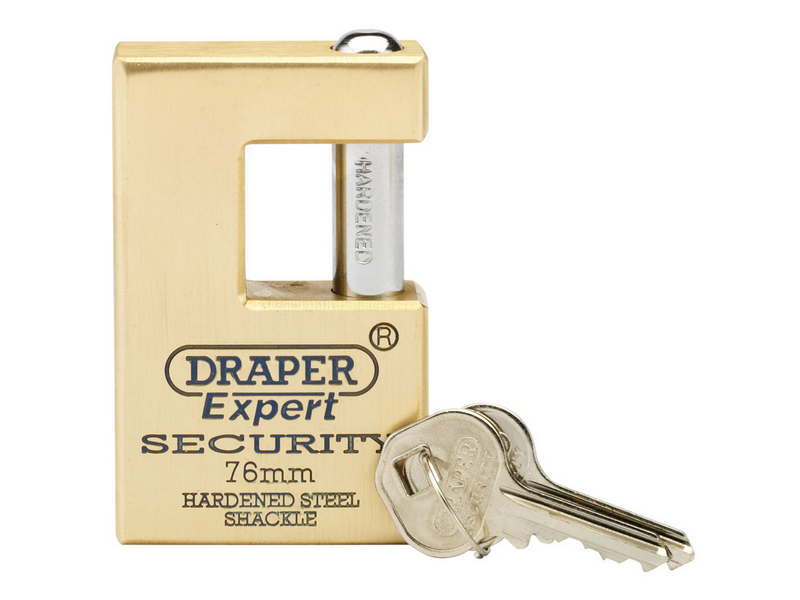 DR64202 | DRAPER Draper Expert Close Shackle Solid Brass Padlock with ...