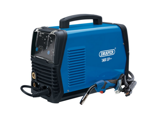 DR70048 | DRAPER Gas/Gasless AC/DC MIG Aluminium Welder Dti, 160A - S10 ...