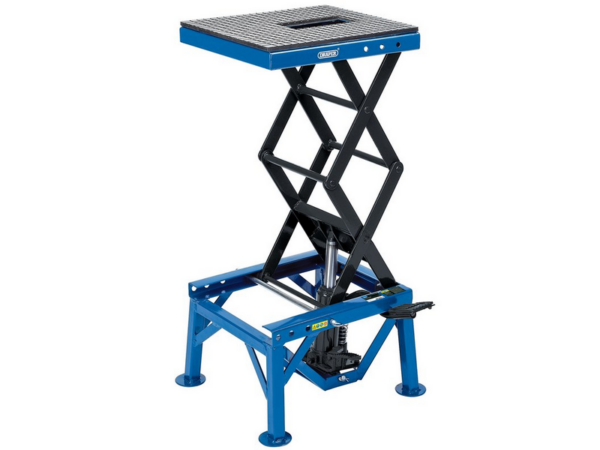 DR70212 | DRAPER Hydraulic Motorcycle Scissor Lift, 135kg - S10 Supplies