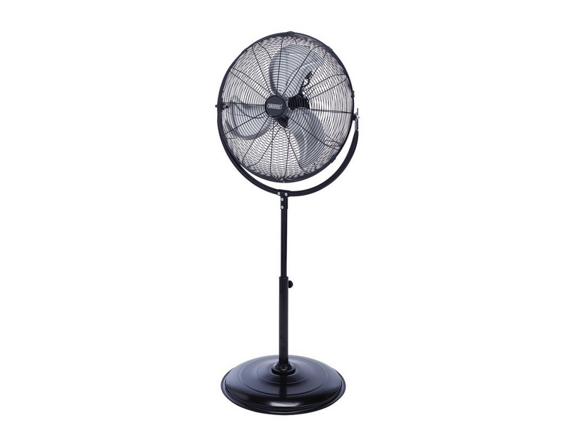 DR70430 | DRAPER 230V Pedestal Fan, 20"/500mm, 120W - S10 Supplies