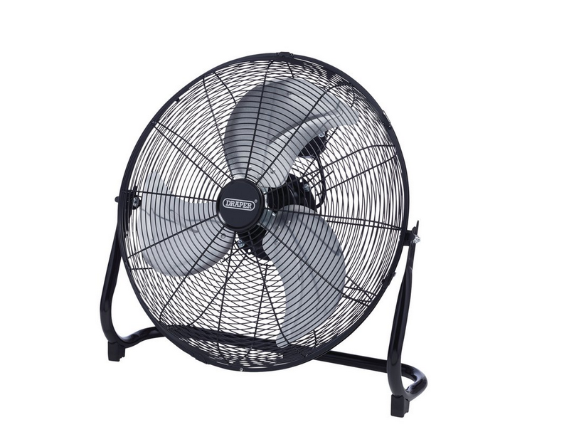 DR70433 | DRAPER 230V Floor Fan, 18"/450mm, 120W - S10 Supplies