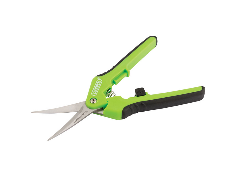DR73729 | DRAPER Precision Curved Pruning Secateurs, 165mm - S10 Supplies