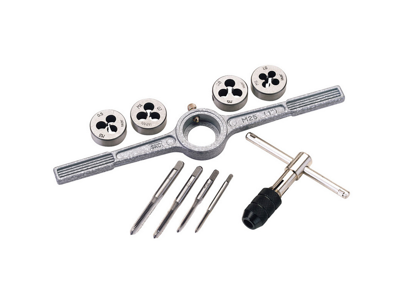DR79201 | DRAPER Metric Tap and Die Set (10 Piece) - S10 Supplies