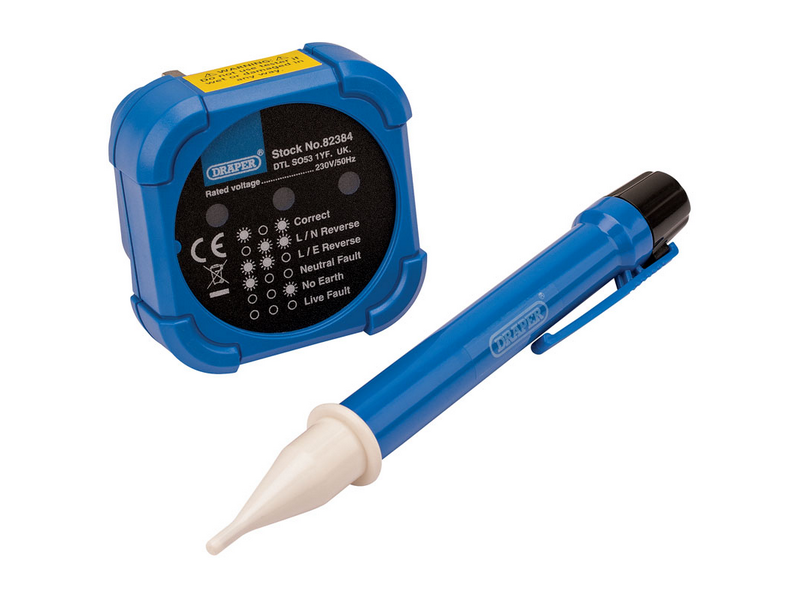 DR82384 | DRAPER 600V Socket and Voltage Testers - S10 Supplies