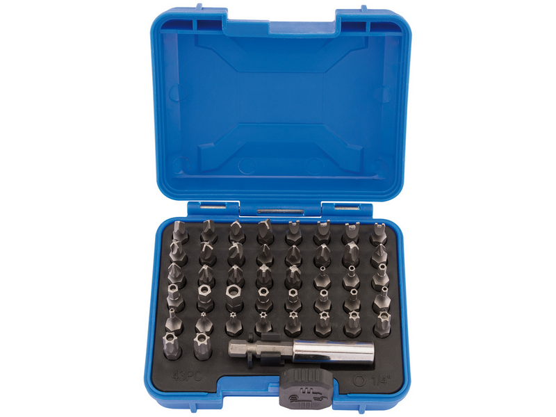 DR82397 | DRAPER Security Screwdriver Bit Set (43 Piece) - S10 Supplies