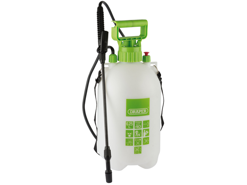DR82468 | DRAPER Pressure Sprayer, 6.25L - S10 Supplies