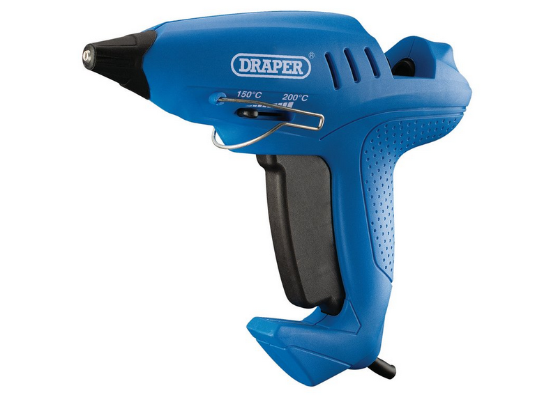 DR83661 | DRAPER Variable Heat Glue Gun, 400W, 6 x Glue Sticks - S10 ...