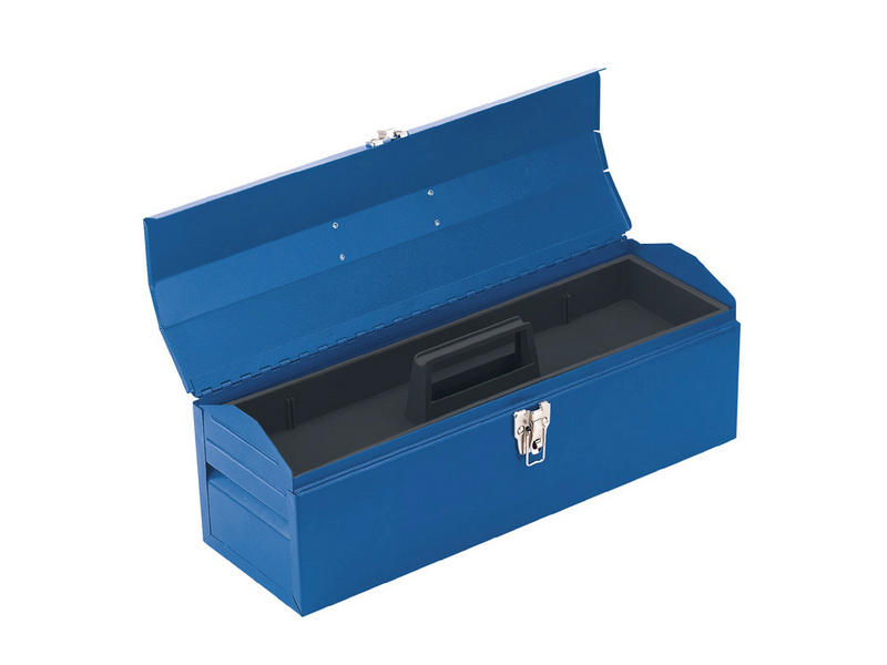 DR86675 | DRAPER Barn Type Tool Box with Tote Tray, 485mm - S10 Supplies