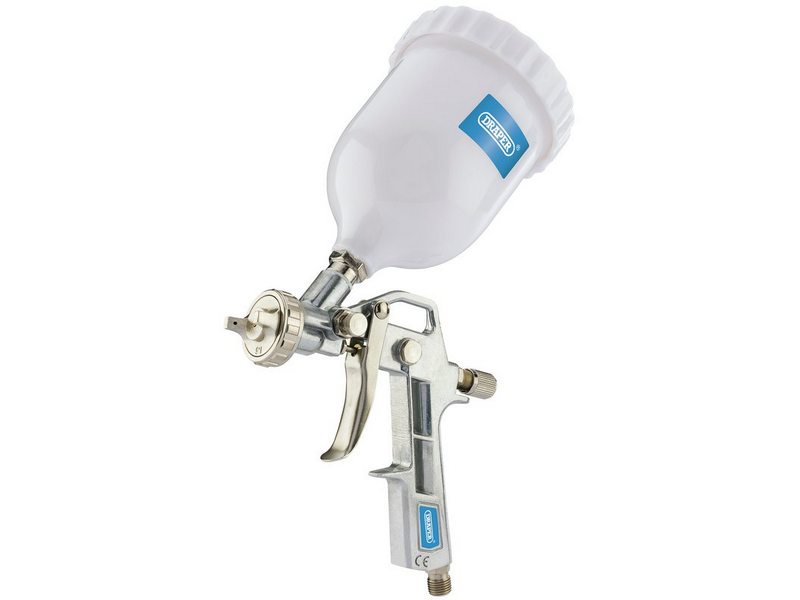 DR92971 | DRAPER Gravity Feed Air Spray Gun, 500ml - S10 Supplies