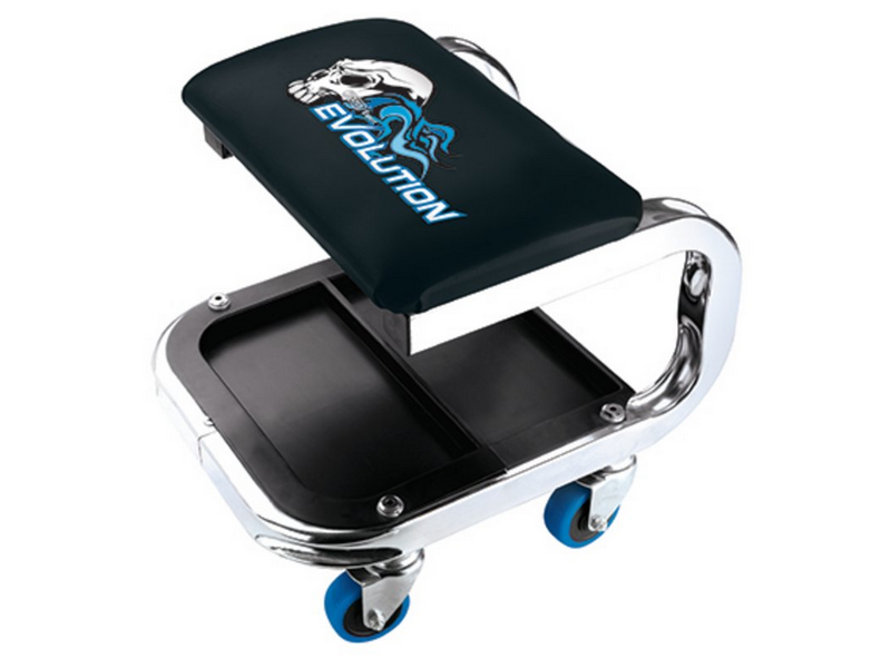 DR99835 | DRAPER Draper Expert Evolution Work Stool with Storage, 435 x ...