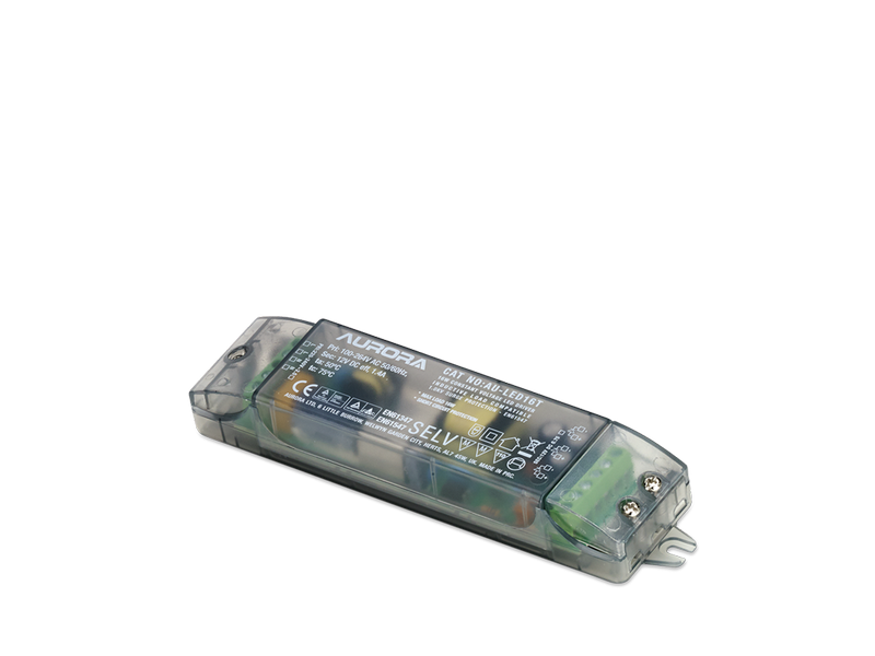 AULED16T | AURORA 16W LED DRIVER NON-DIMMABLE 12V CONSTANT VOLTAGE ...