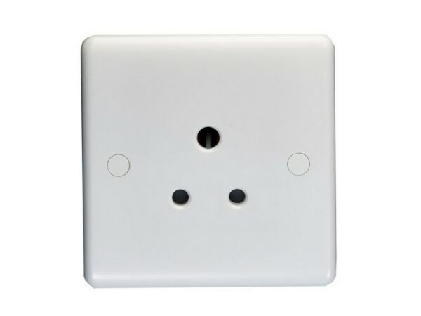 ELPL4250 | EUROLITE Enhance White Plastic 5A Unswitched Round Pin ...