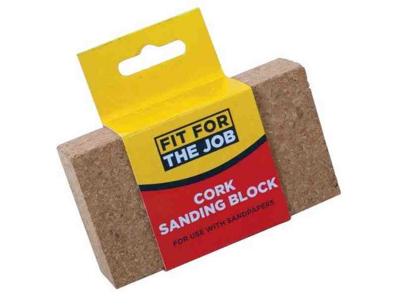 06FFJCSB | PRODEC CORK SANDING BLOCK - S10 Supplies