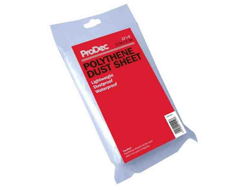 06PDPY001 | PRODEC 12'X9' POLYTHENE DUST SHEET - S10 Supplies